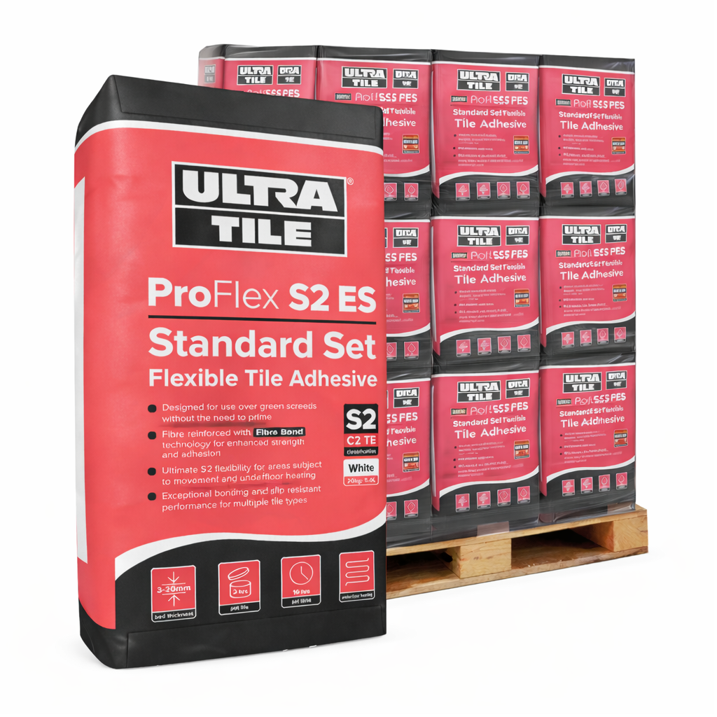 UltraTile ProFlex S2 ES White: PALLET 54 BAGS Tile Adhesive — Hyde Park ...
