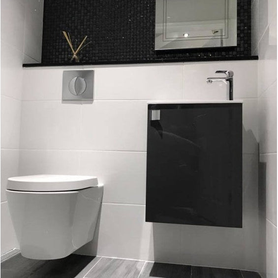 Flat White Gloss 30 x 60cm Ceramic Wall Tile — Hyde Park Tiles