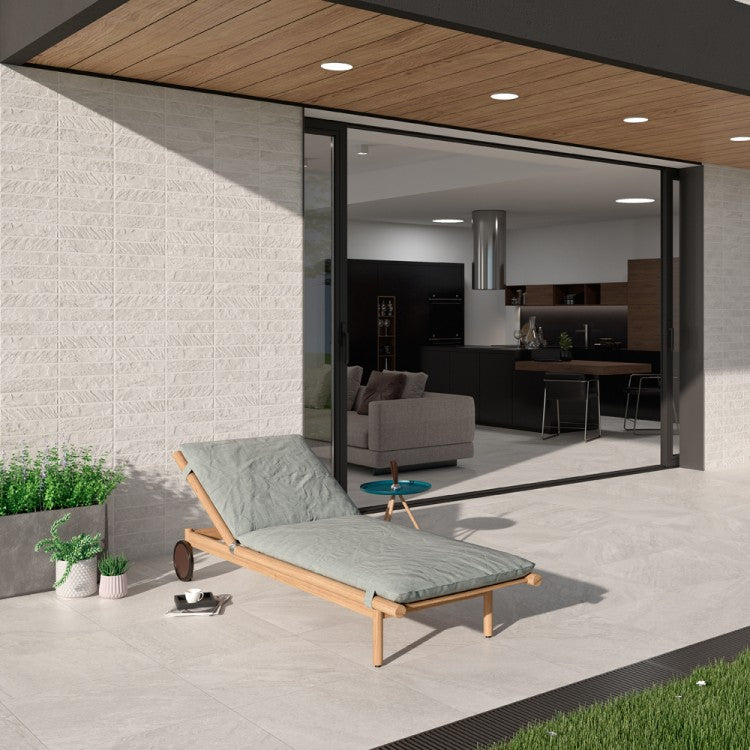 Icaria Blanco Porcelain Brick Tile 30 x 60cm — Hyde Park Tiles